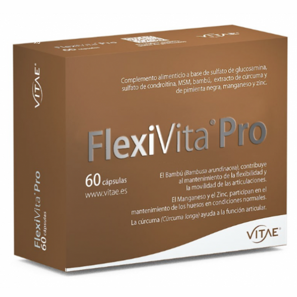 FLEXIVITA PRO 60 CAPSULAS. PARA DOLOR DE ARTICULACIONES Y HUESOS ...